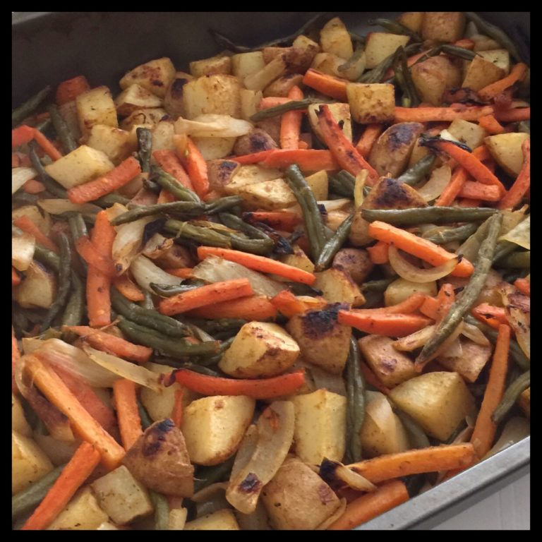 Lemon & Herb Oven-Roasted Dinner – Vegan Kitchen Magick