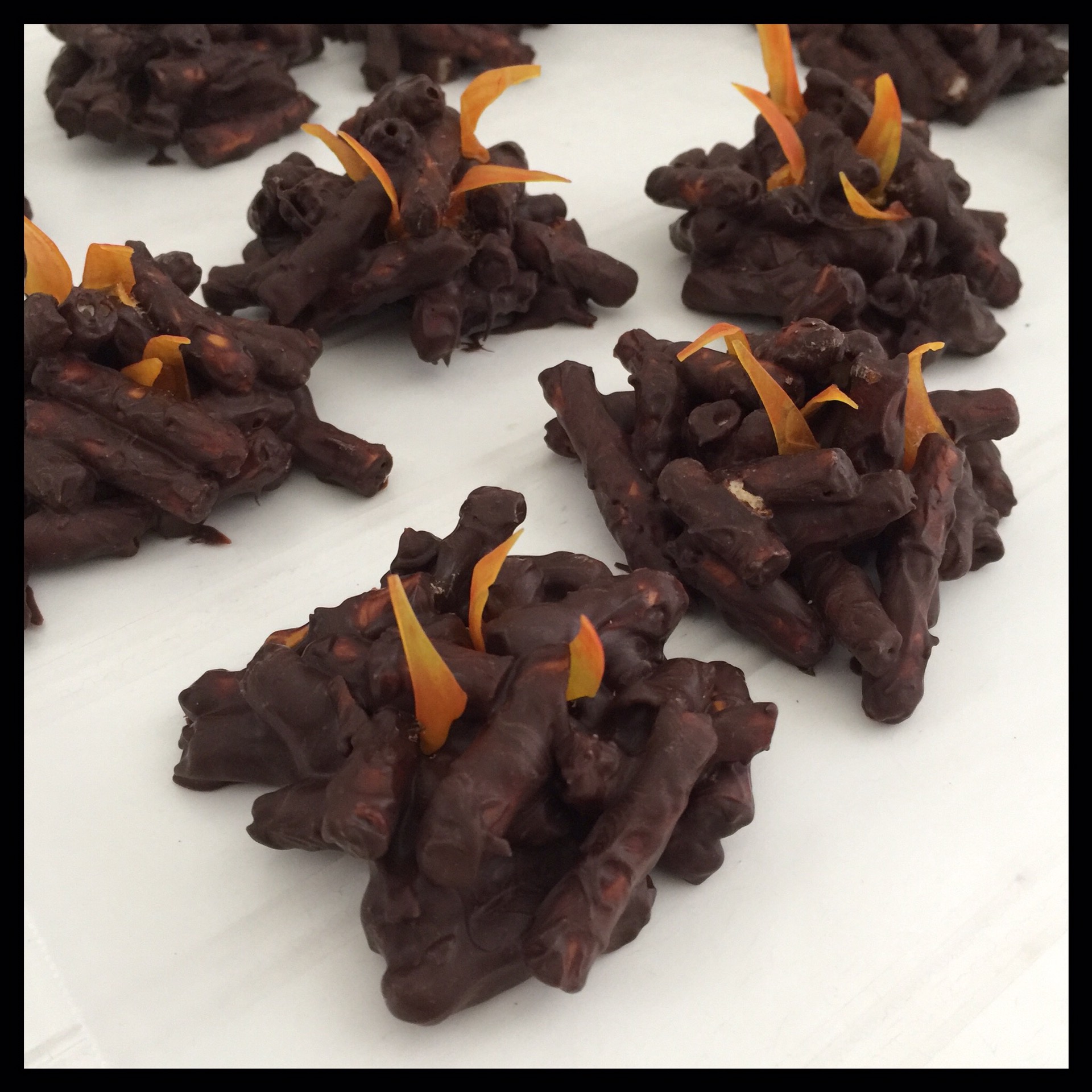Chocolate Pretzel Bonfires – Vegan Kitchen Magick